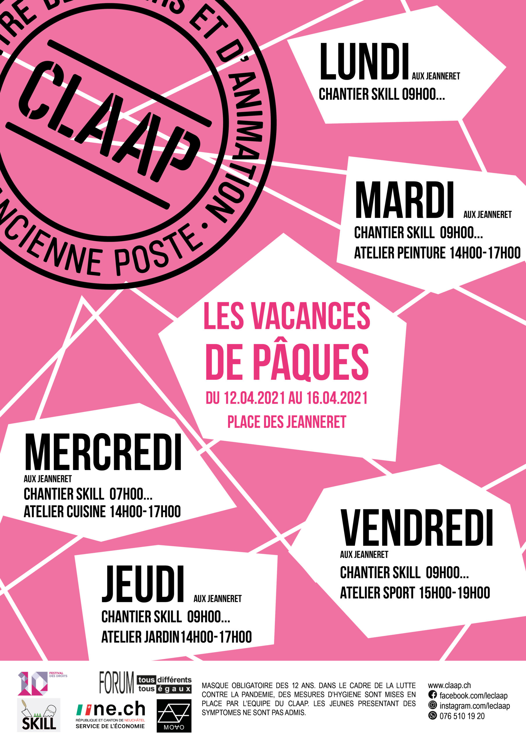 CLAAP | Centre de loisirs et d'animation de l'ancienne poste